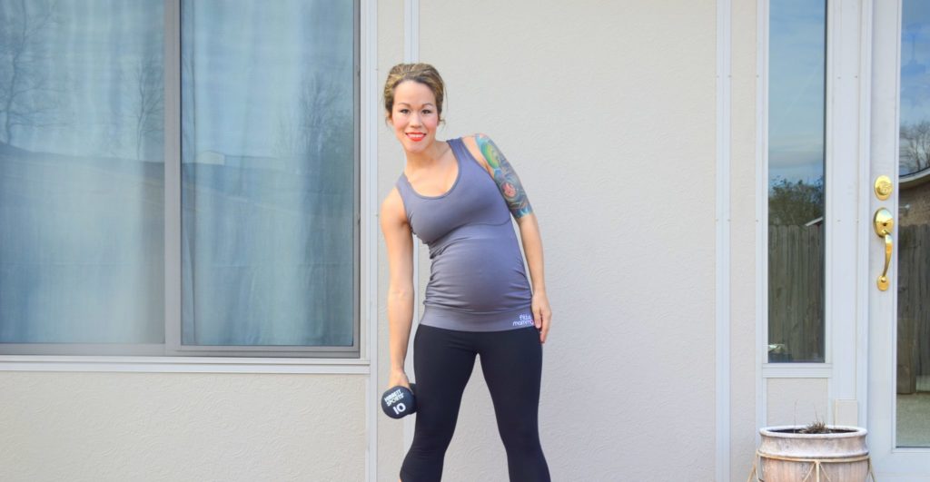 8 Moves to Work Your Love Handles During Pregnancy - Diary of a Fit Mommy