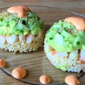 Spicy California Shrimp Stack Recipe - Diary of a Fit Mommy