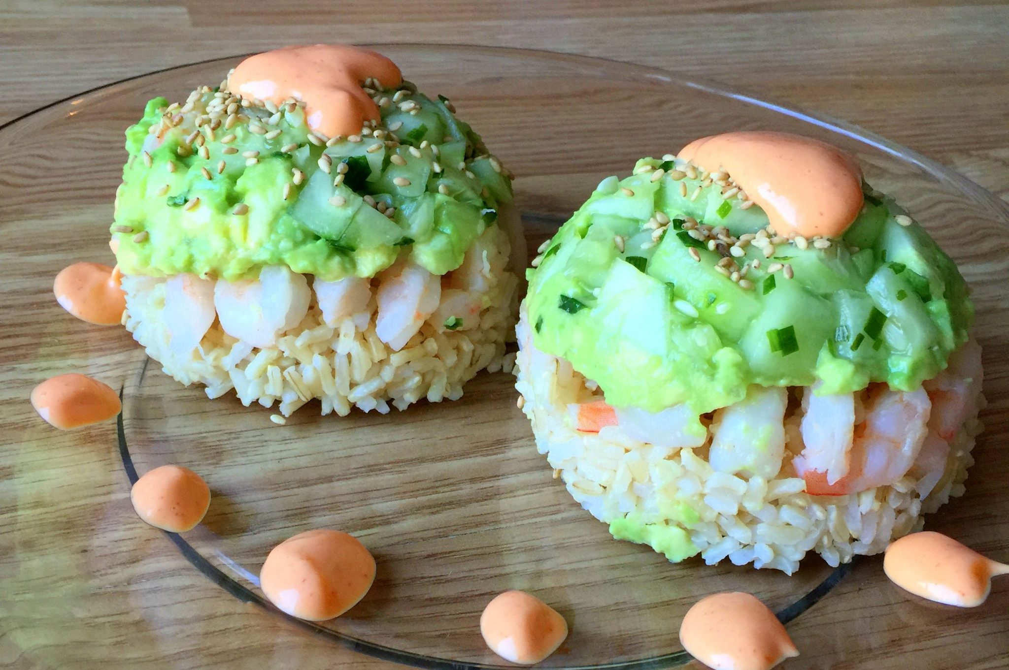 Spicy California Shrimp Stack Recipe - Diary of a Fit Mommy