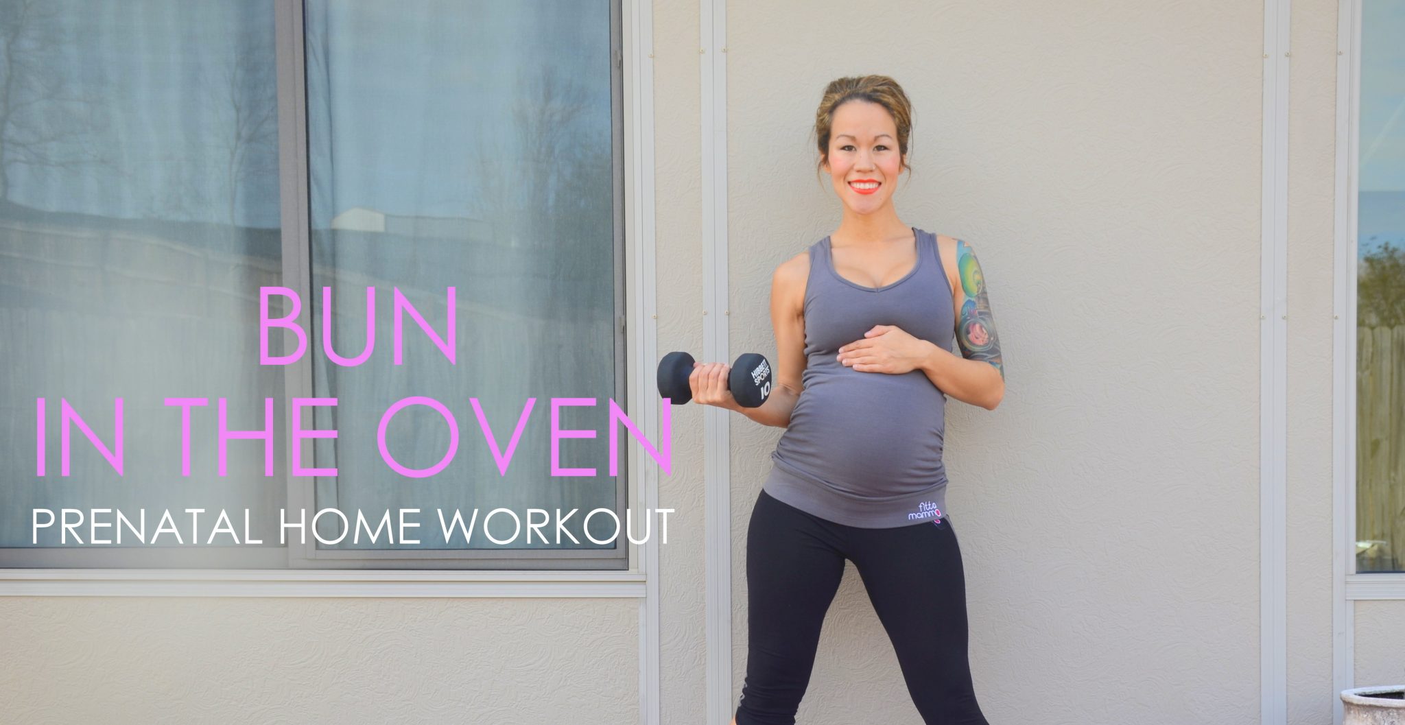 Bun in the Oven Prenatal Home Workout - Diary of a Fit Mommy
