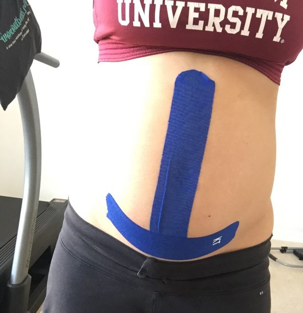 Kinesio Taping During Pregnancy +Techniques for the Pregnant Belly - Diary of a Fit Mommy