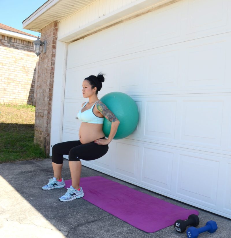 Prenatal Fitness Ball Workout Routine - Diary of a Fit Mommy