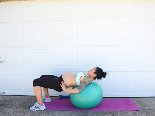 Prenatal Fitness Ball Workout Routine - Diary of a Fit Mommy