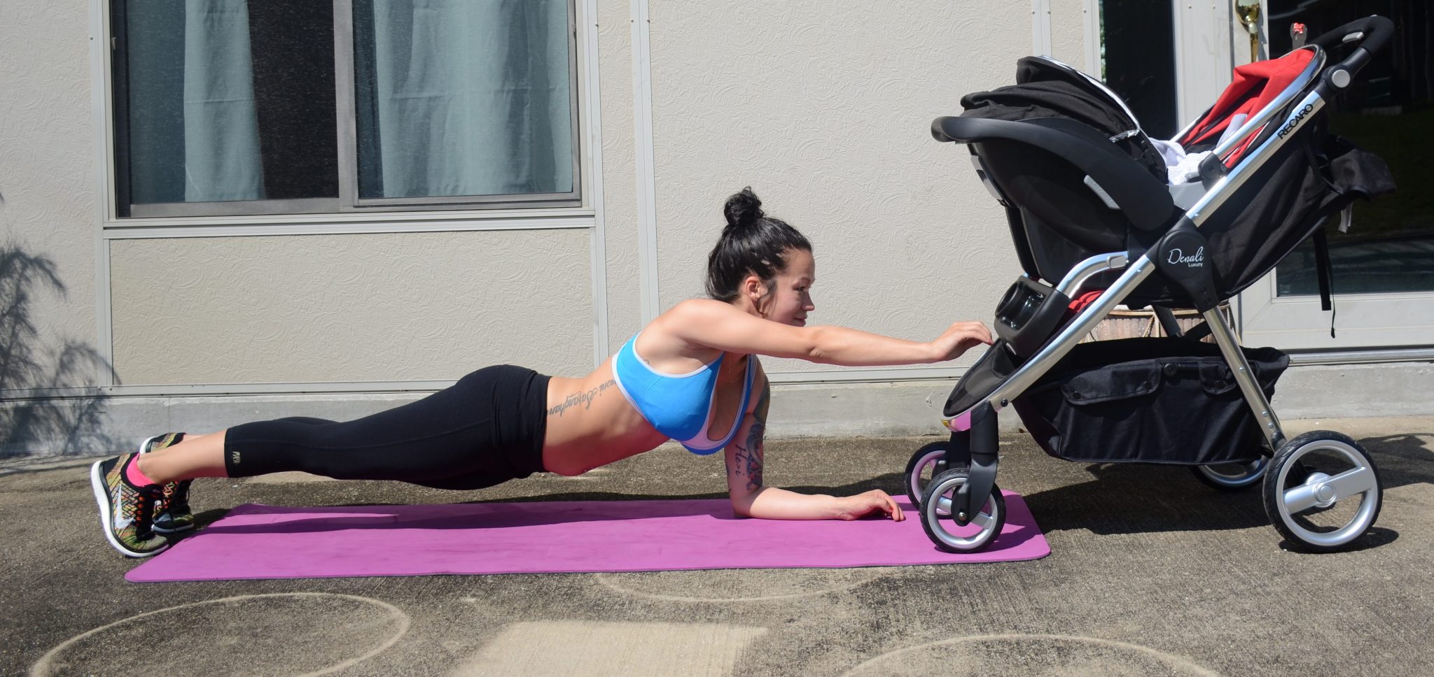RECARO Stroller Workout Series Part 2: ABS - Diary of a Fit Mommy
