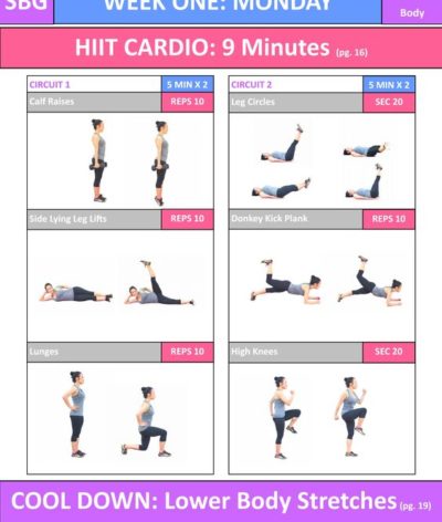 14 Day Spring Fitness Challenge: Workouts + Healthy Meals - Diary of a ...