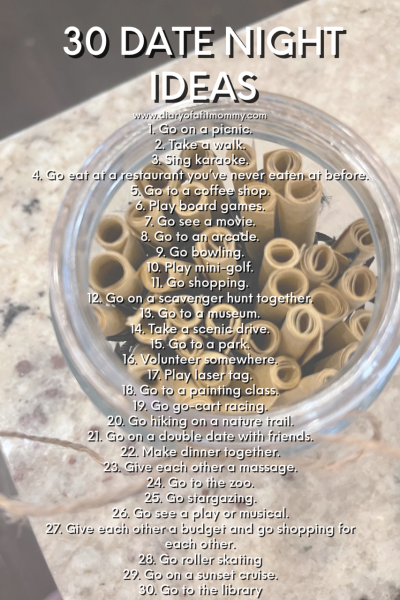 DIY Date Night Jar Gift Idea - Diary of a Fit Mommy