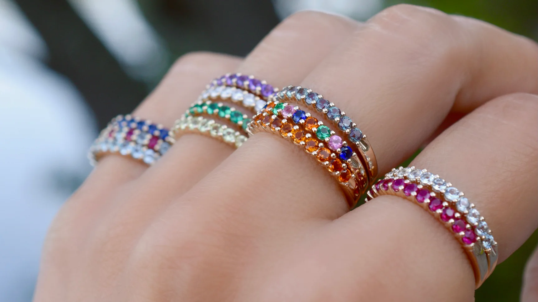 The Perfect Custom Birthstone Rings - Diary of a Fit Mommy