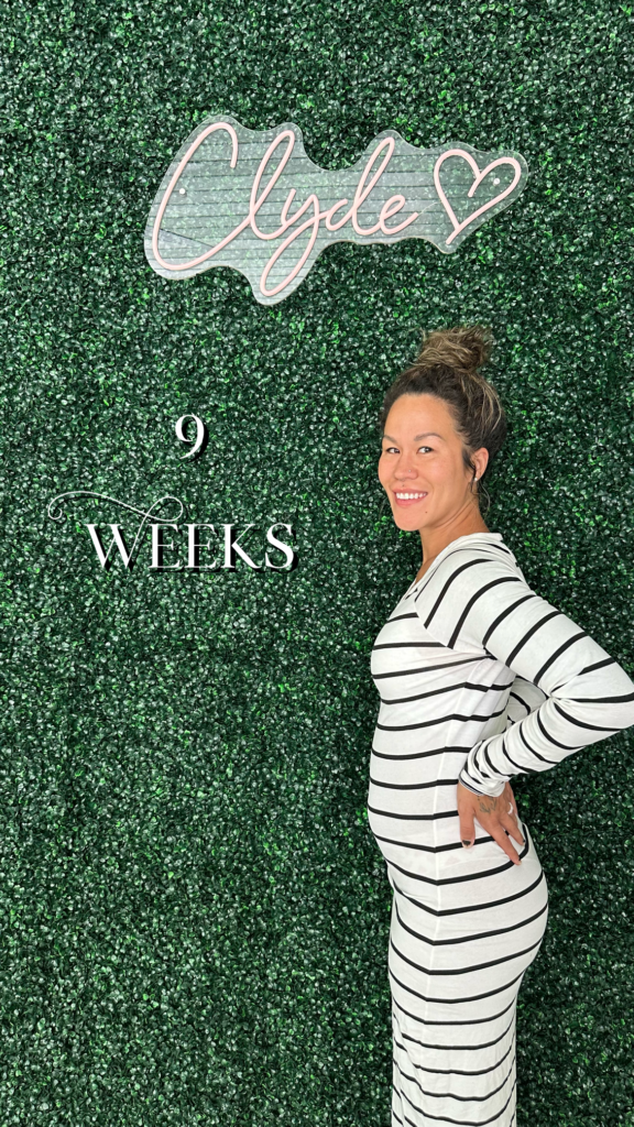 Pregnancy: 9 Weeks Bump Update - Diary of a Fit Mommy