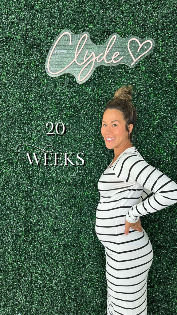 Pregnancy: 20 Weeks Bump Update - Diary of a Fit Mommy