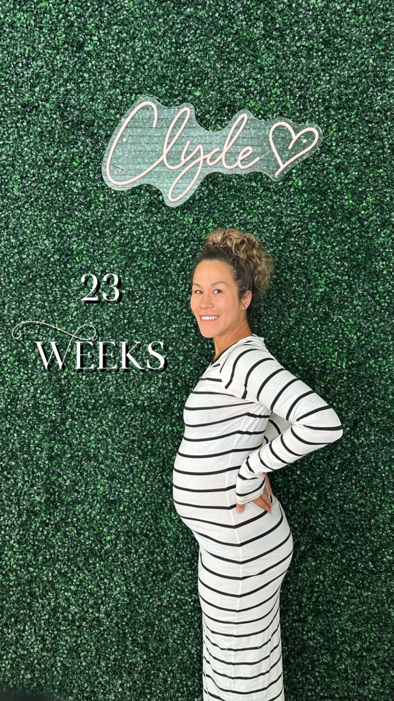 Pregnancy: 23 Weeks Bump Update - Diary of a Fit Mommy