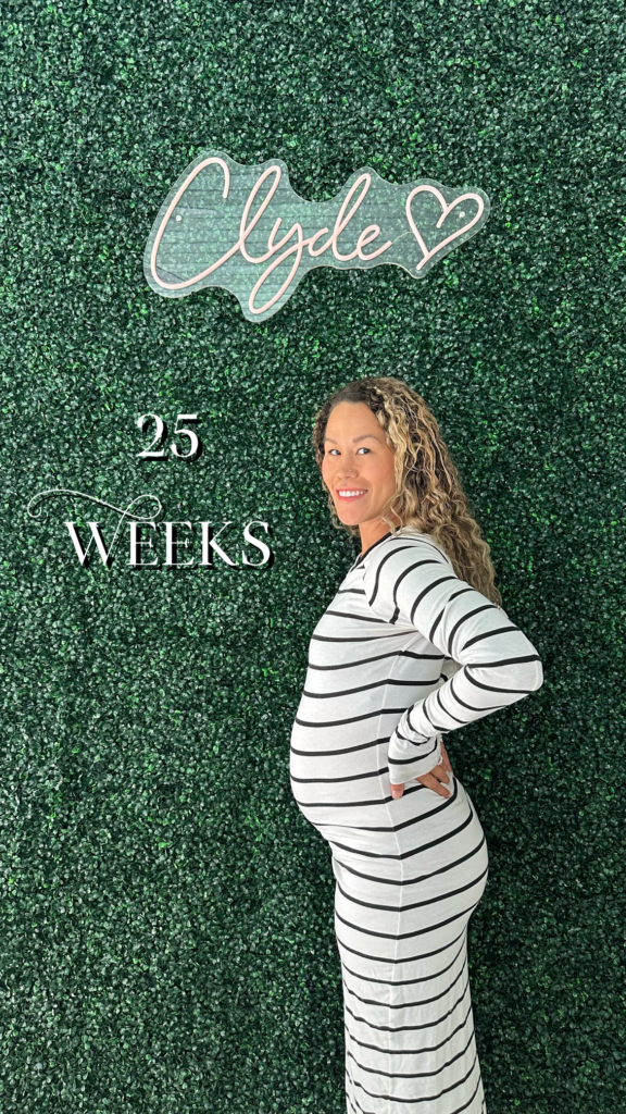 Pregnancy: 25 Weeks Bump Update - Diary of a Fit Mommy