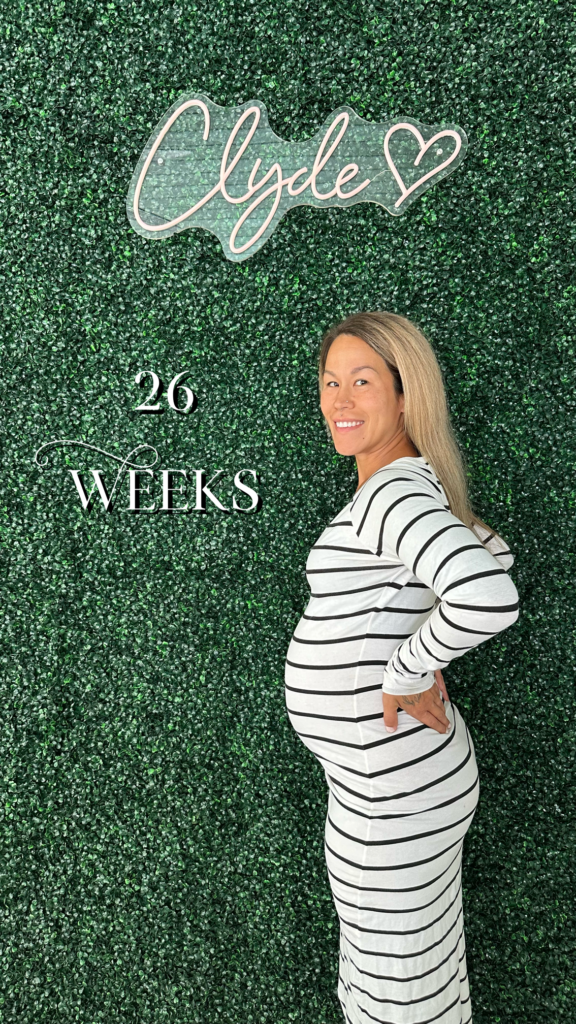 Pregnancy: 26 Weeks Bump Update - Diary of a Fit Mommy