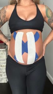 Kinesio Taping For Pregnancy Pain & Aches + 7 Taping Techniques That WORK! - Diary of a Fit Mommy