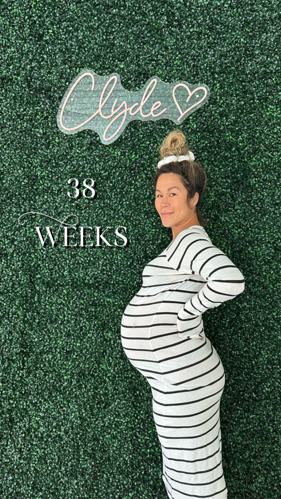 Pregnancy: 38 Weeks Bump Update - Diary of a Fit Mommy