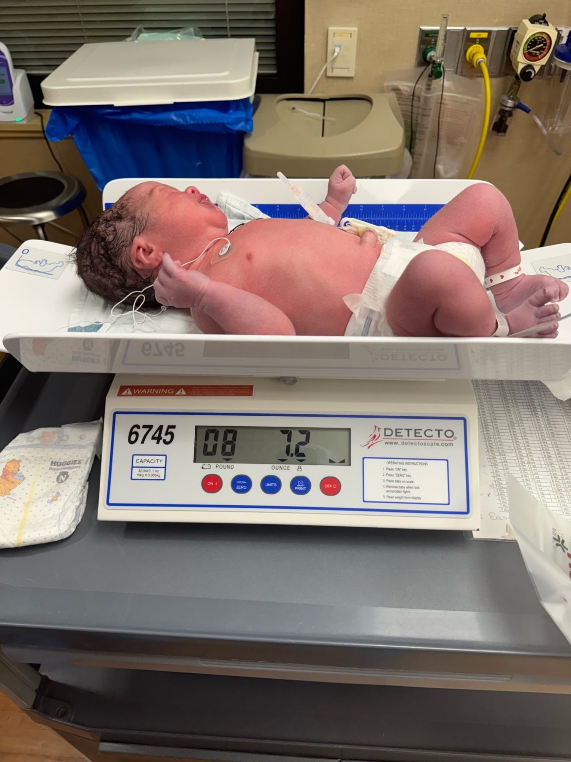The Birth Story of Kaden Scott - Diary of a Fit Mommy